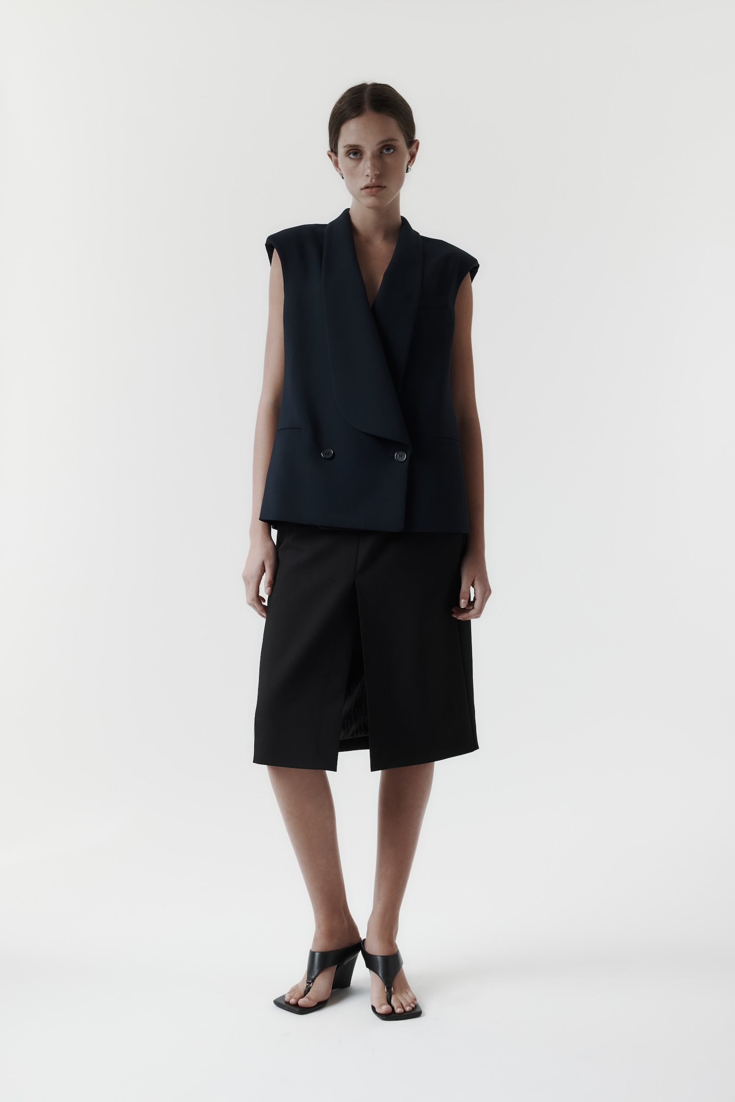 Long Lapel Vest